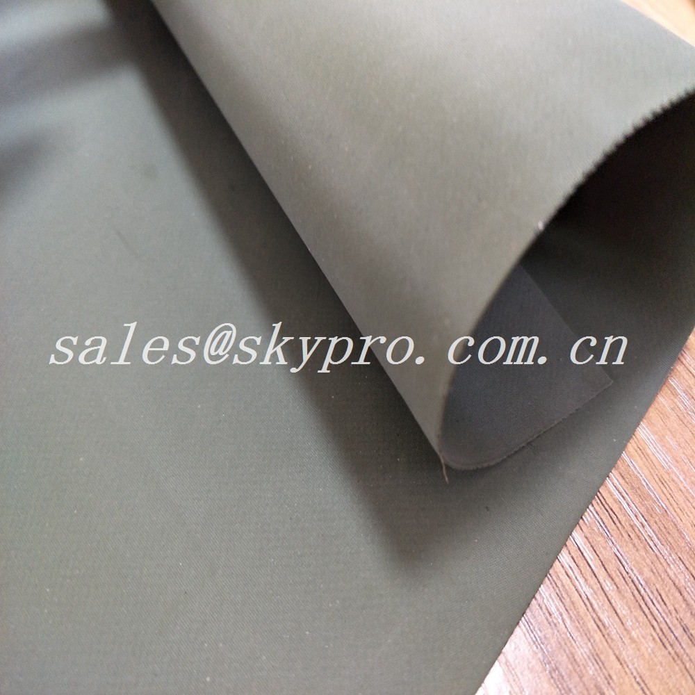 Custom Wear Resistant Hypalon Rubber Sheet Neoprene Fabric Roll ...