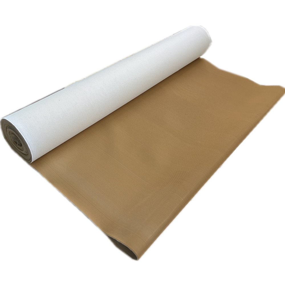 Tan Color Fine Ribbed Rubber Sheet/Corrugated Rubber Sheet/Rubber Rolls ...